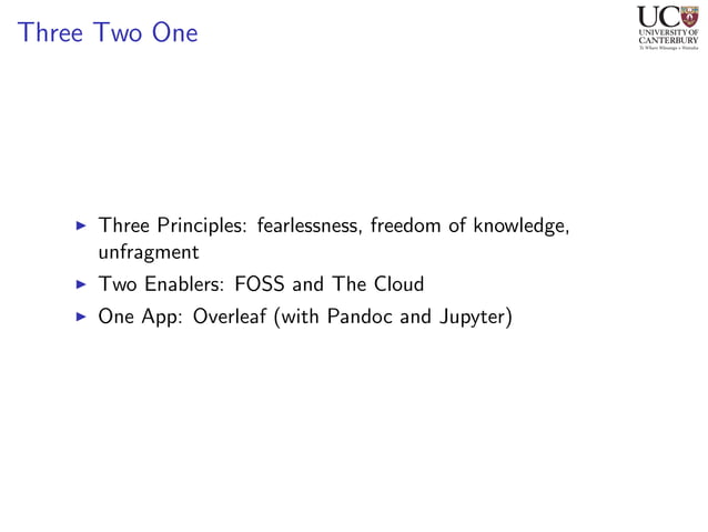 Overleaf presentation | PDF