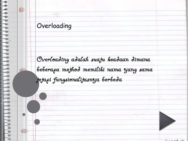 Overload and override | PPTX