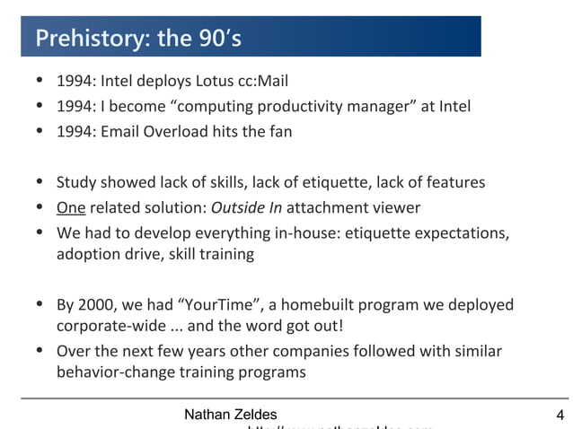Twenty years of Information Overload Solutions | PPT
