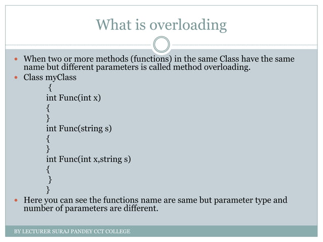 Overloading and overriding in vb.net