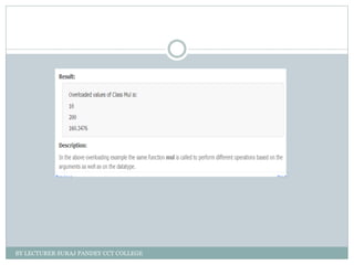 Overloading and overriding in vb.net