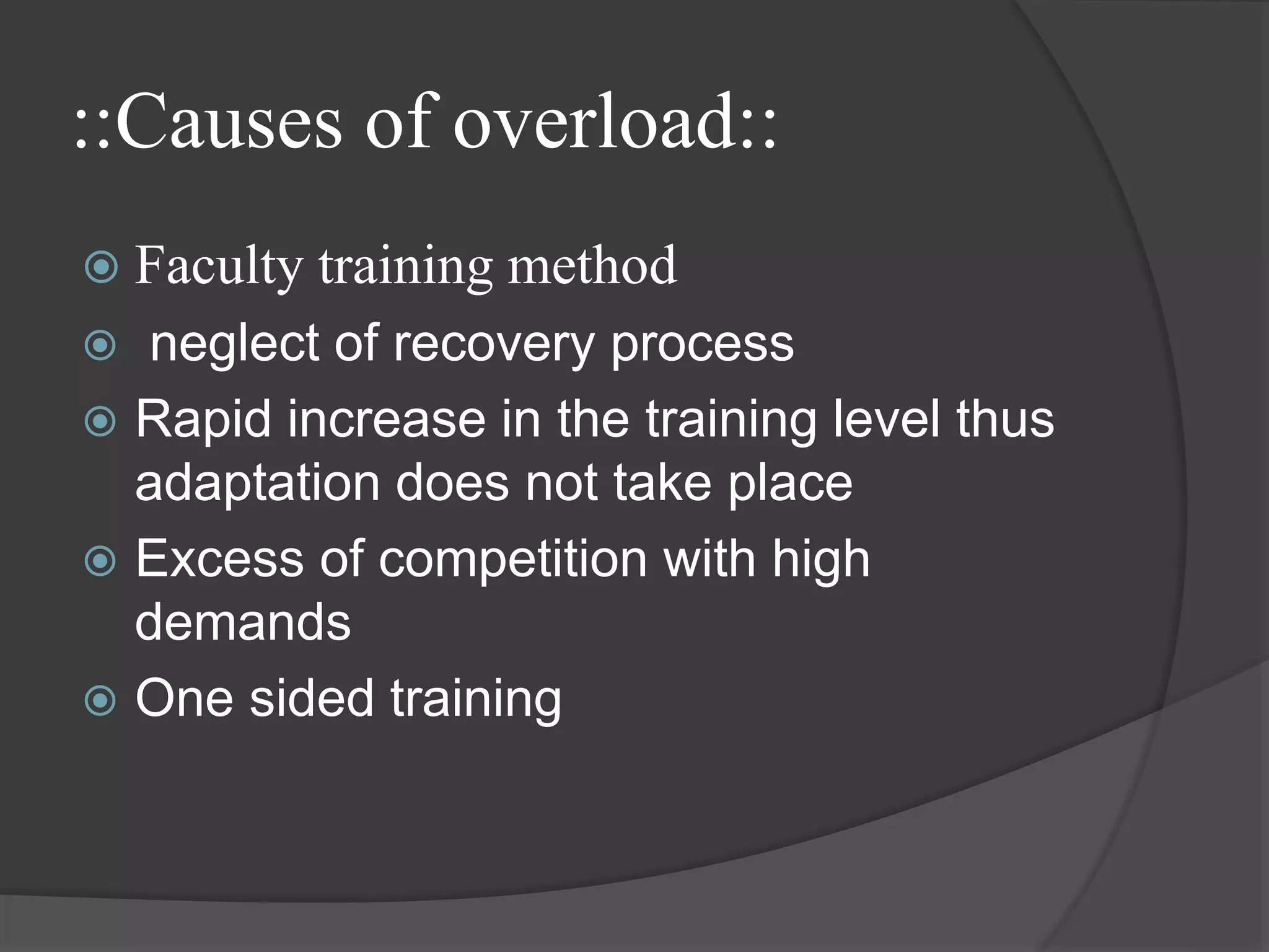 Overload its causes and symptoms | PPTX