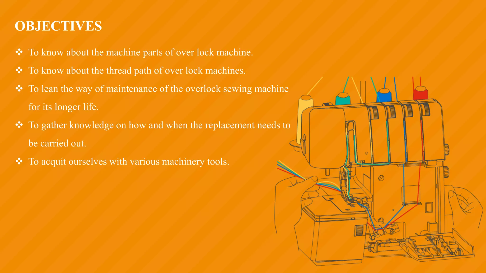 Overlock sewing machine | PPTX