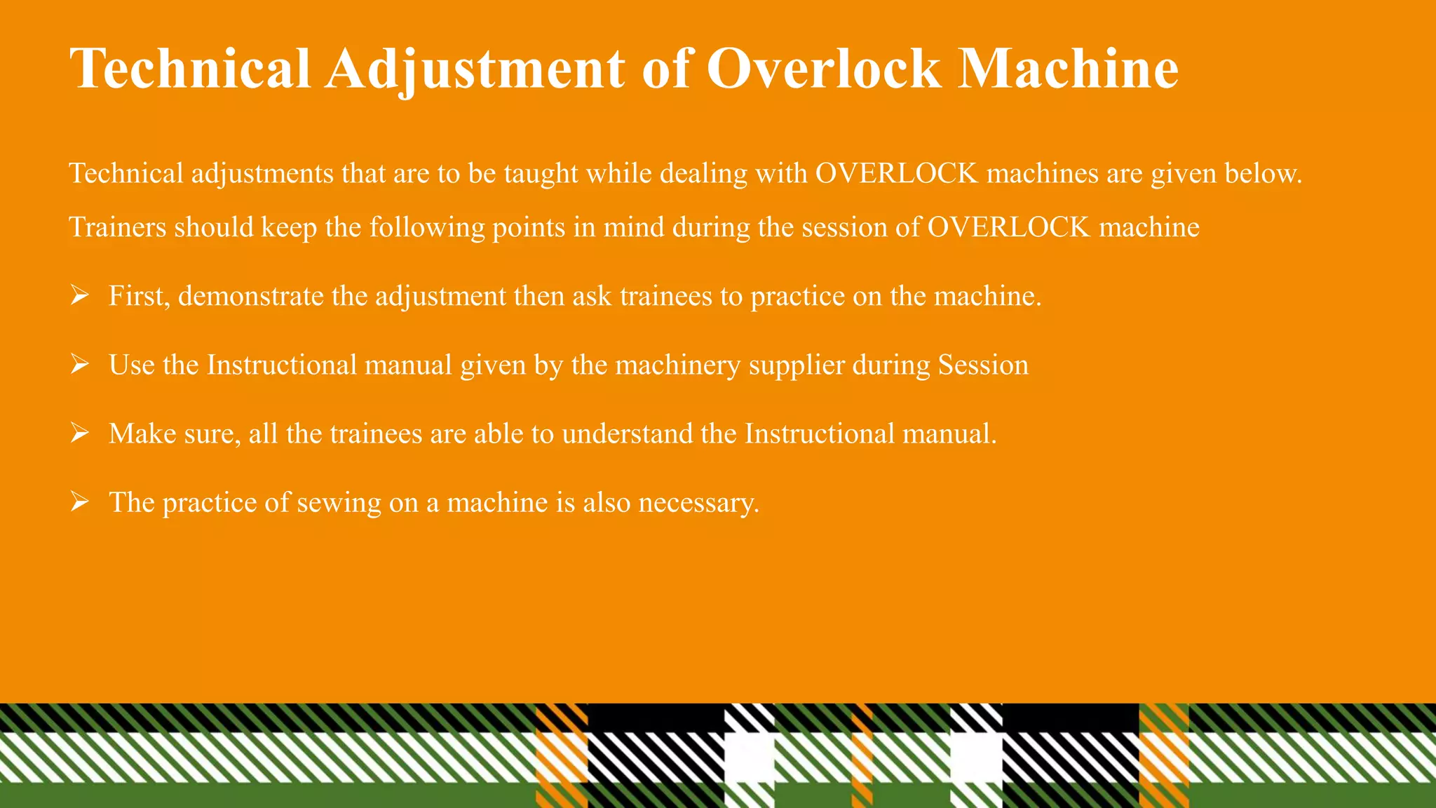 Overlock sewing machine | PPTX