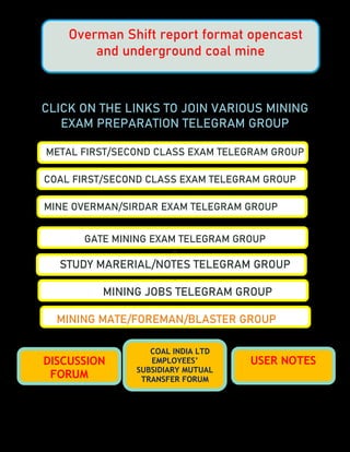 Overman Shift report format opencast and underground coal mine..pdf