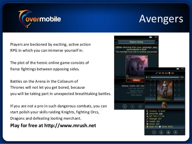 Mobile browser games (wap games)
