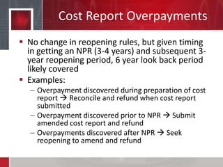 60-Day Overpayment Reporting Final Rule – The Rule of Six: Part II | PPTX