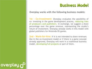 Overplay Company Presentation New | PPT