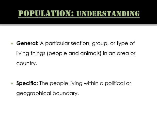 Overpopulation in Pakistan (Contemporary Issues) -ZK | PPTX | Medical ...