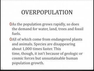 Overpopulation | PPT