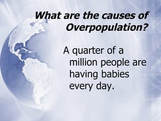Overpopulation | PPT