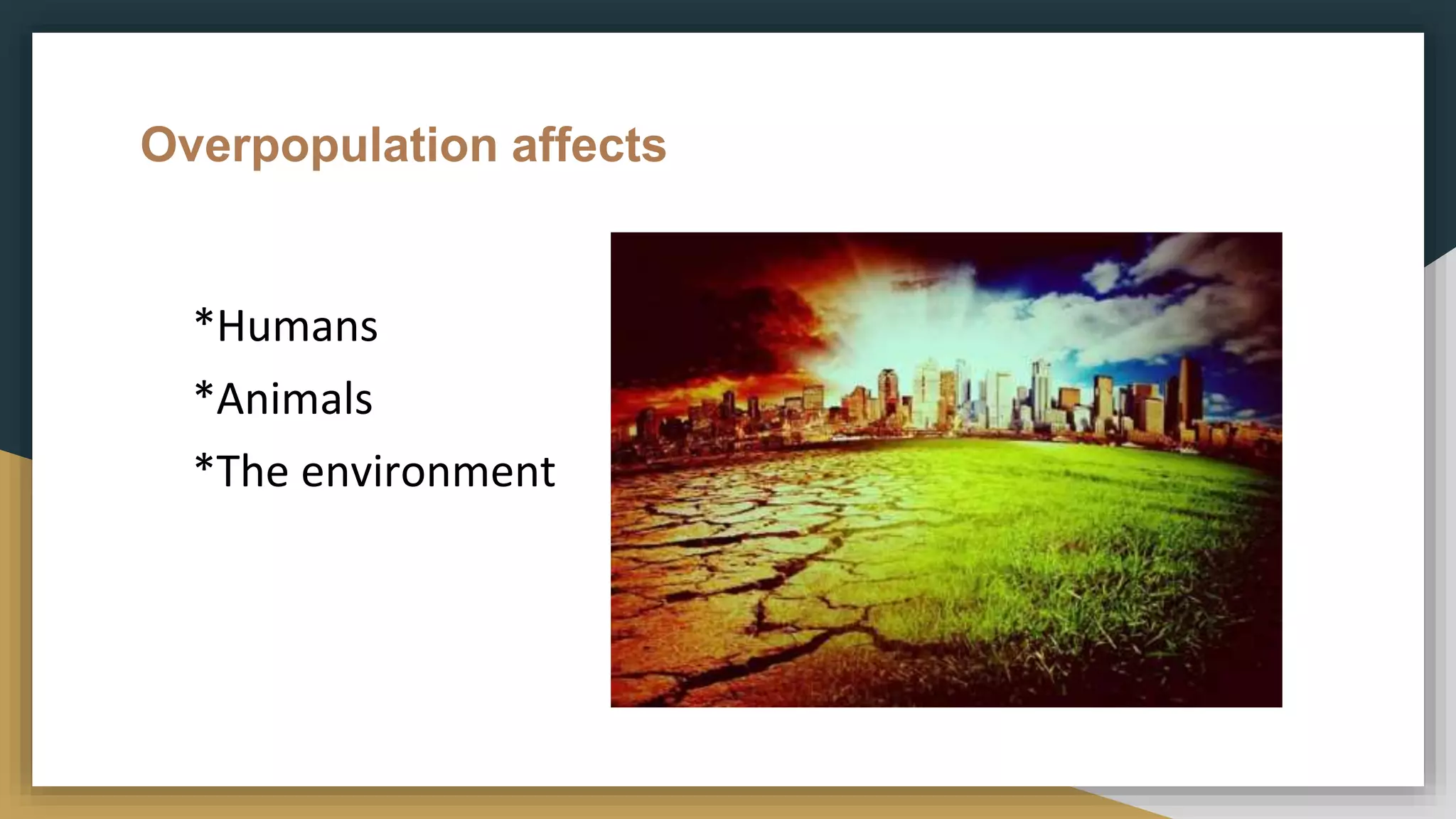 Overpopulation | PPT