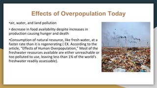 Overpopulation | PPT