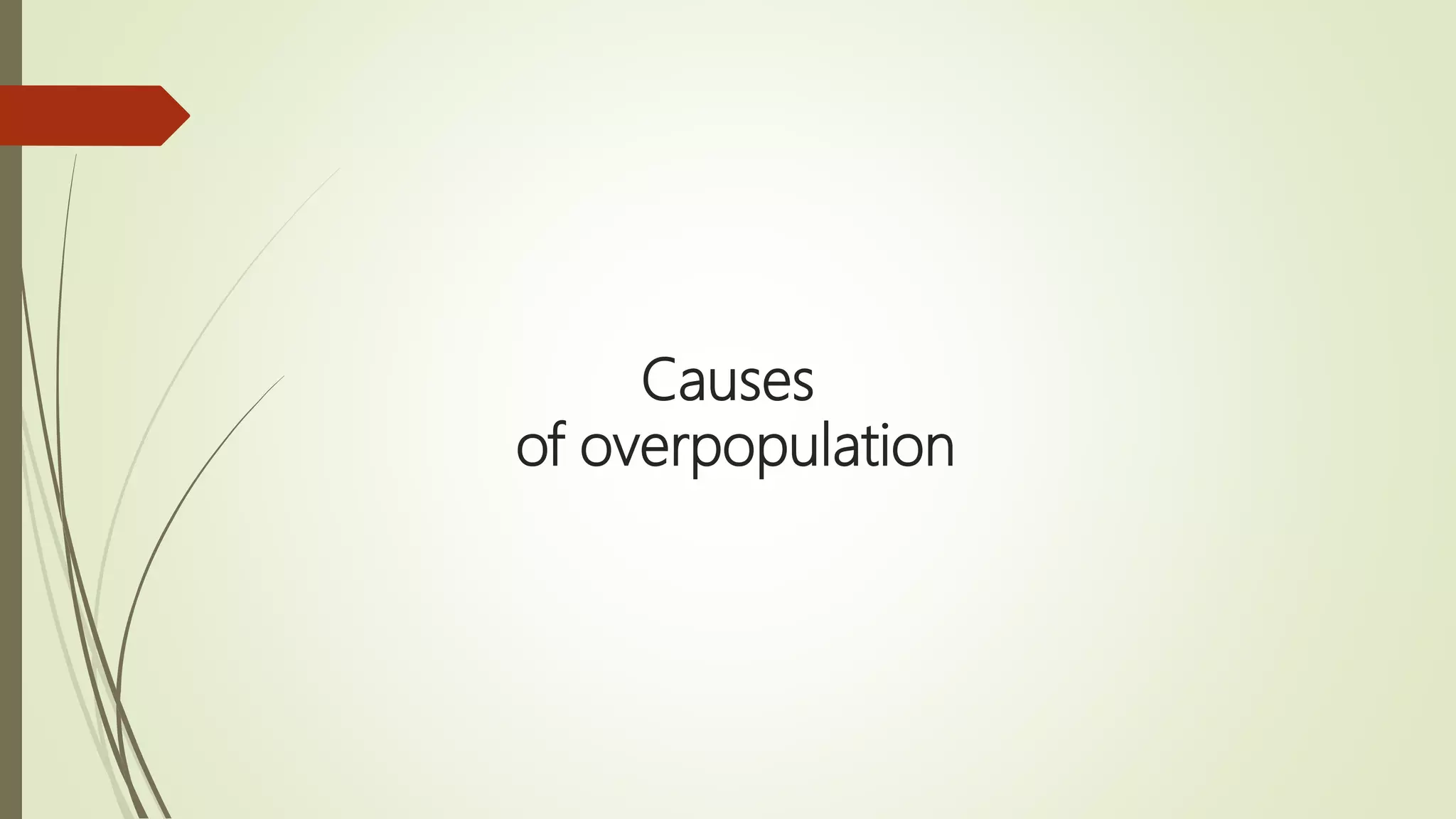 Overpopulation | PPT