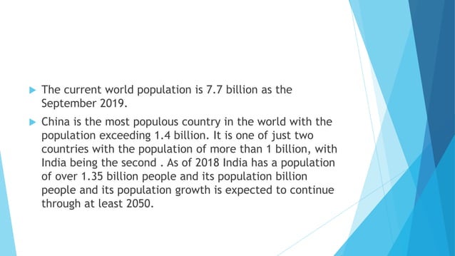 Overpopulation | PPTX | Reproductive Health | Diseases and Conditions