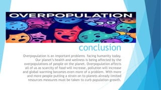 Overpopulation | PPTX
