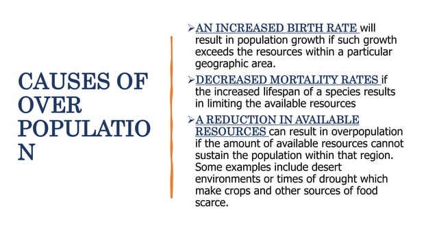 Over population | PPTX | Environment | Science