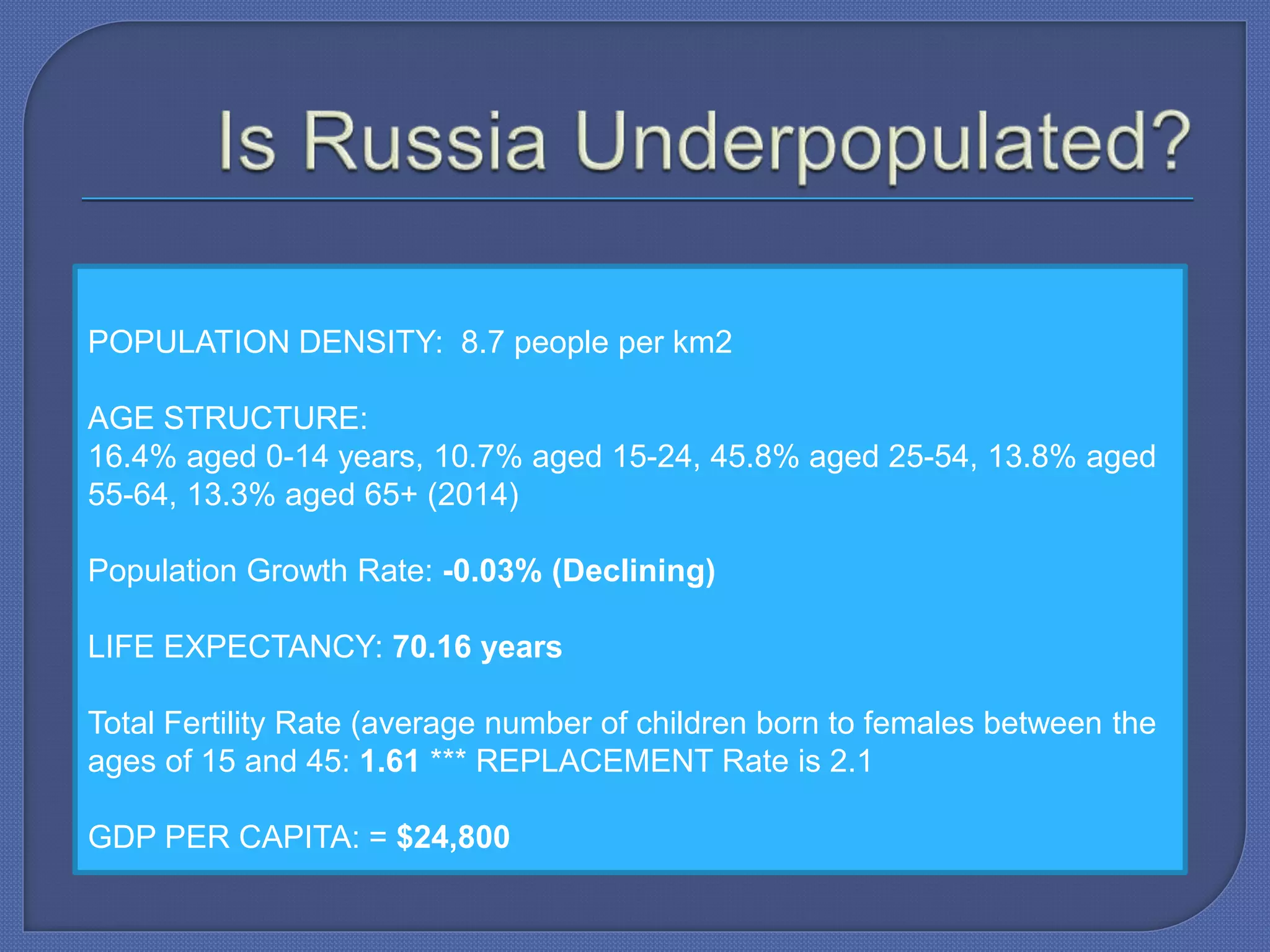 Overpopulation and underpopulation | PPTX