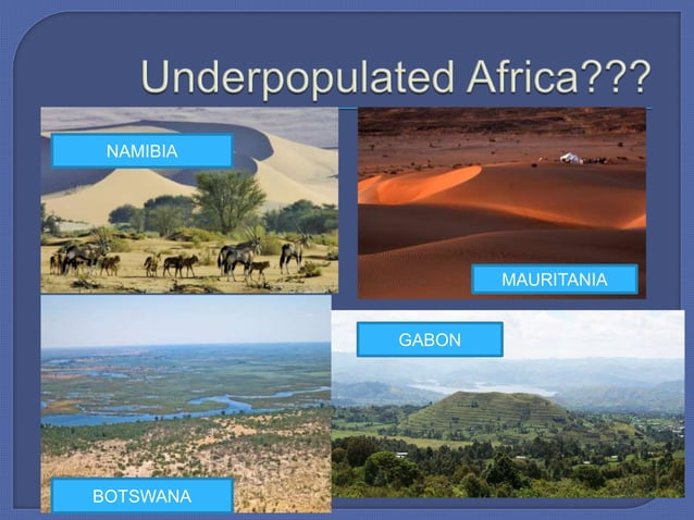 Overpopulation and underpopulation | PPTX