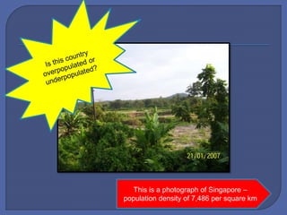 Overpopulation and underpopulation | PPTX