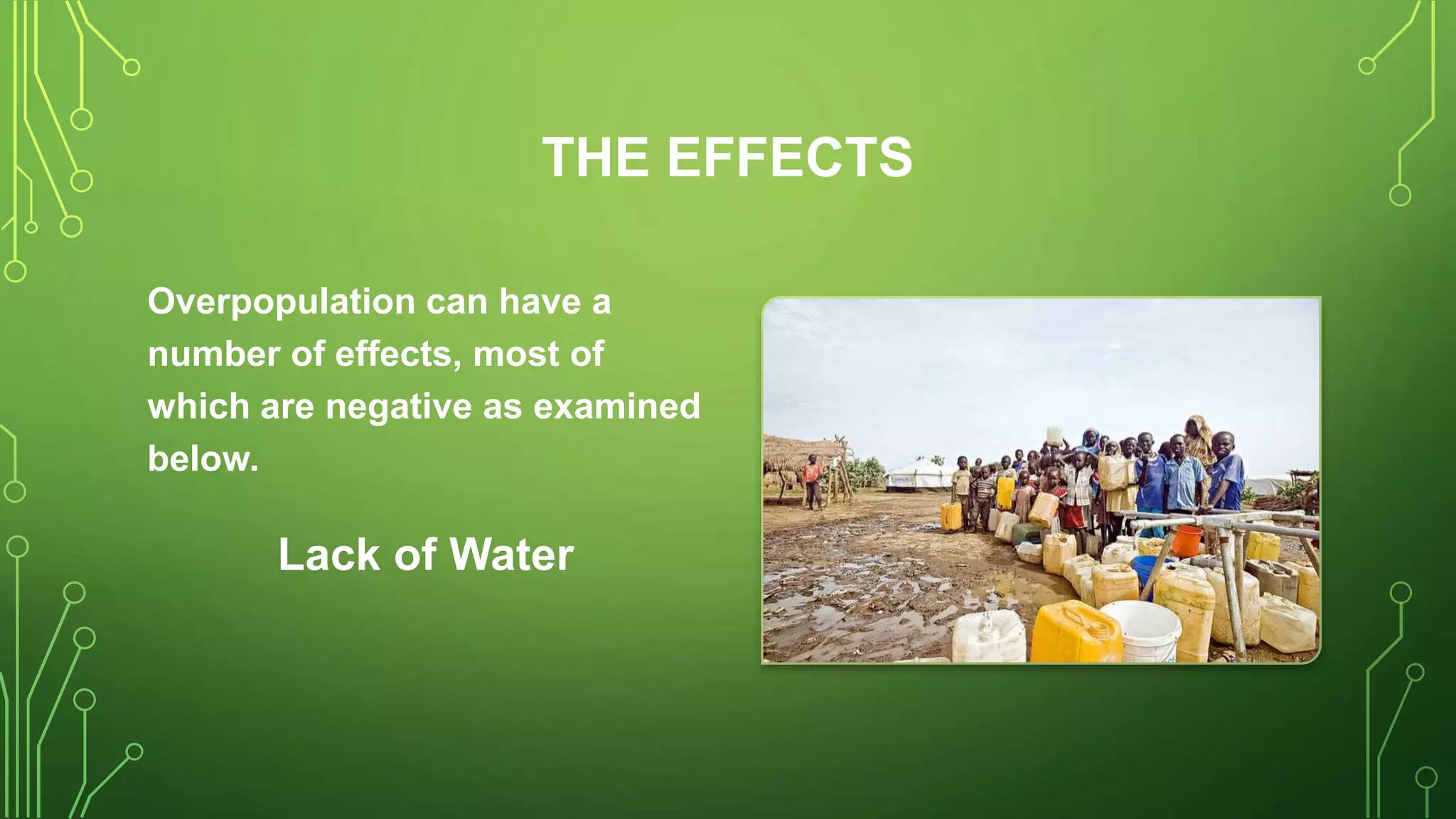 Overpopulation effect on environment | PPTX