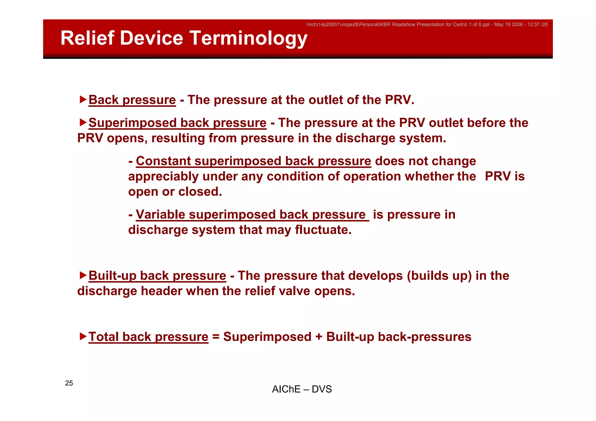 Overpressure protection | PDF