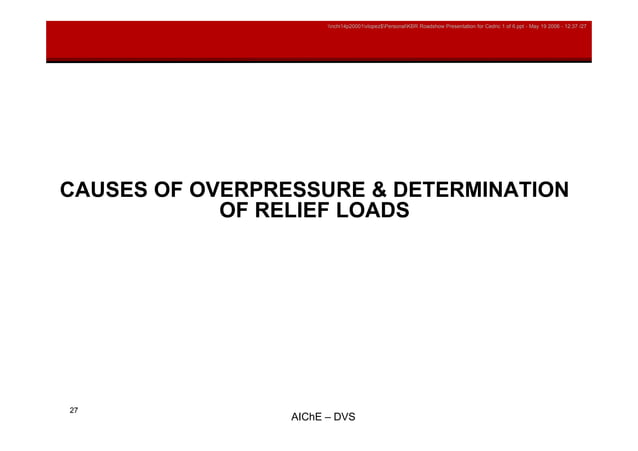 Overpressure protection | PDF | First Aid | Injuries