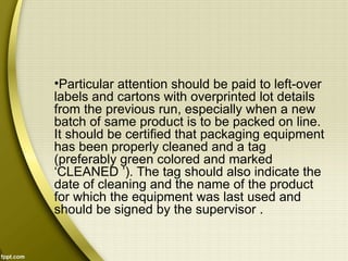 ###Over printing### & line clearance sheet by Vishnu Datta M | PPT