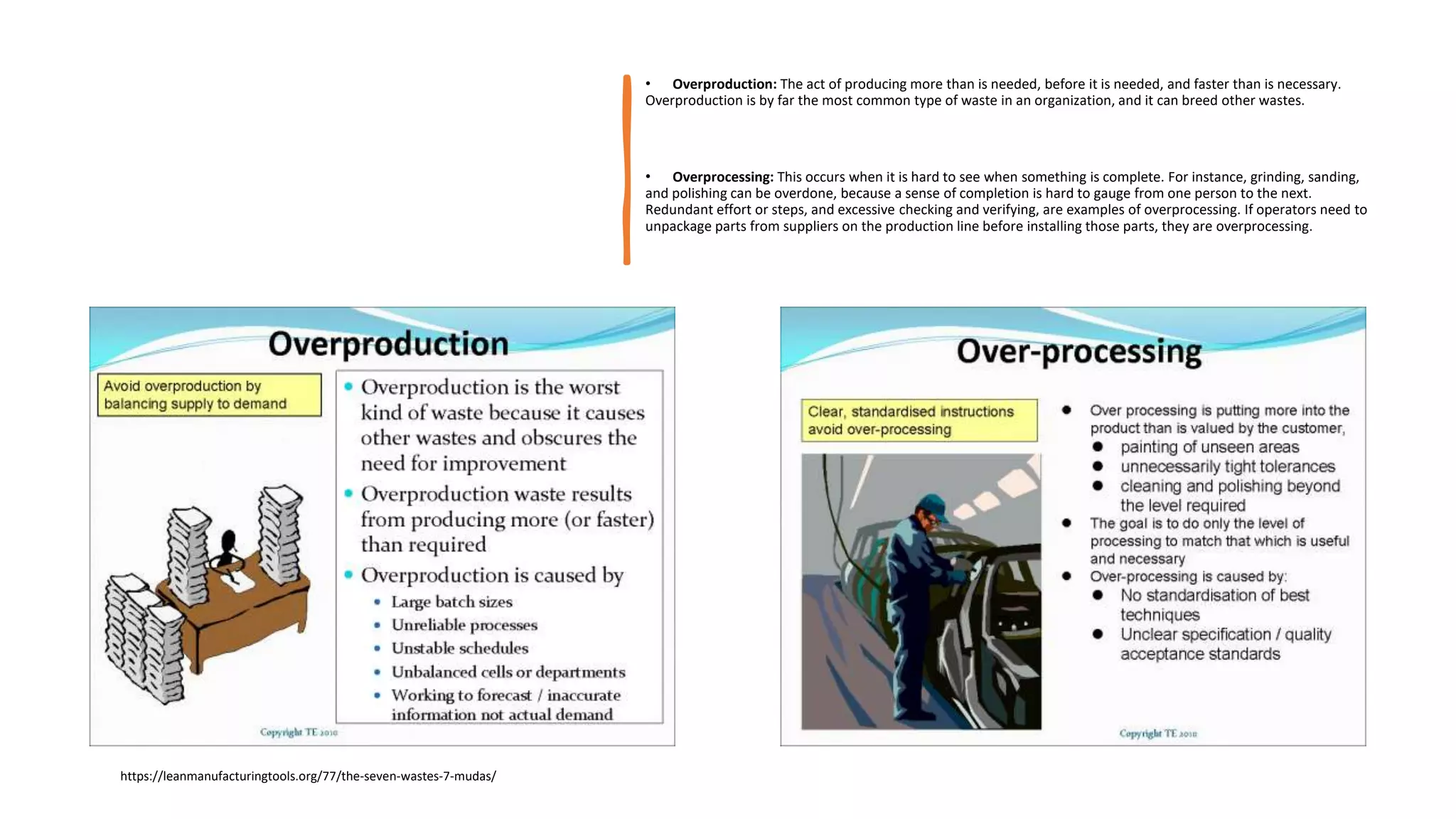 Over Production VS Over Processing | PPTX