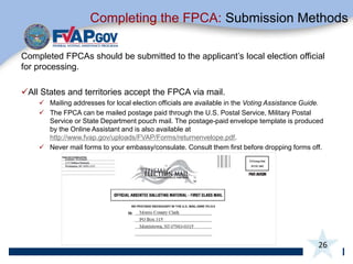 overseas-voter-training power point presentation | PPT