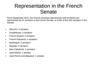 Overseas France short summary | ODP