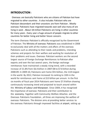 Overseas Pakistani | DOCX