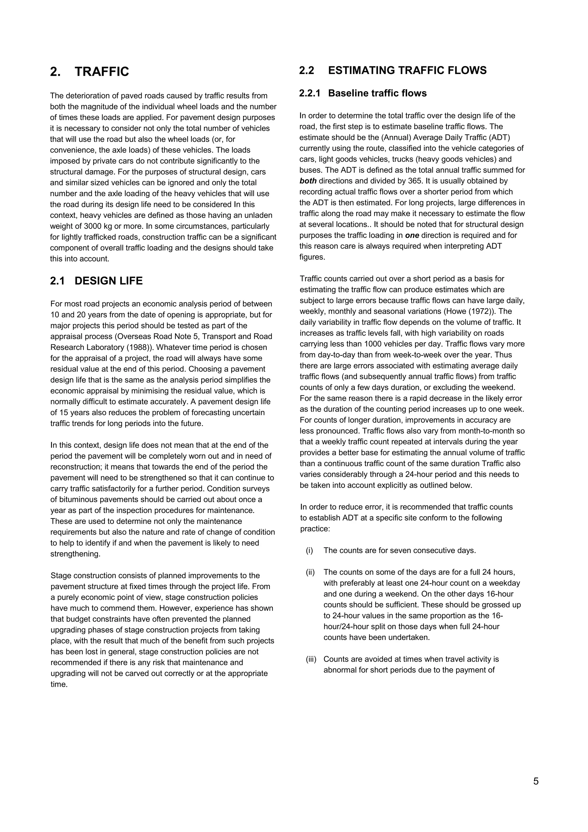 Overseas road note 31 | PDF