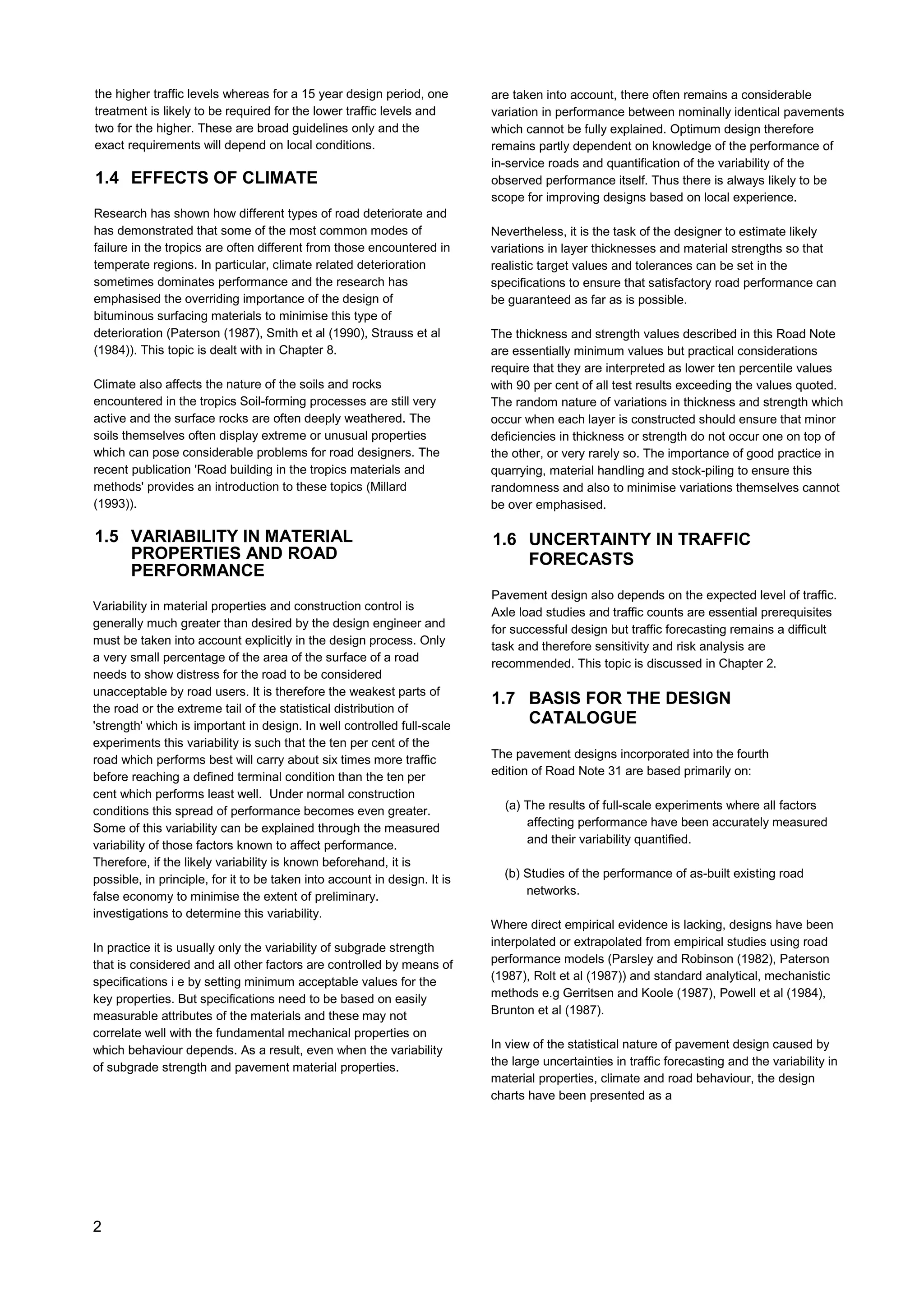 Overseas road note 31 | PDF