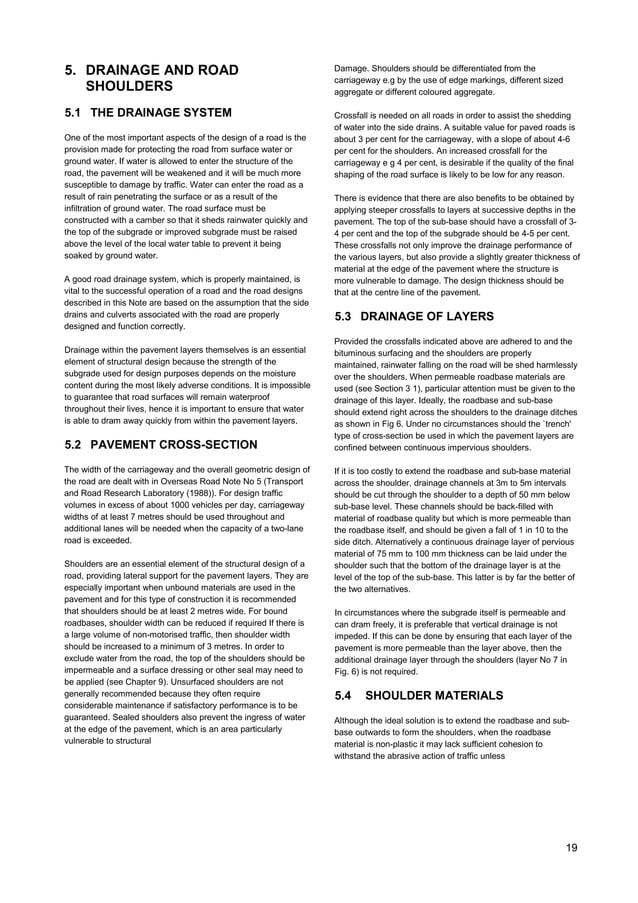 Overseas road note 31 | PDF | Civil Engineering Industry | Industries