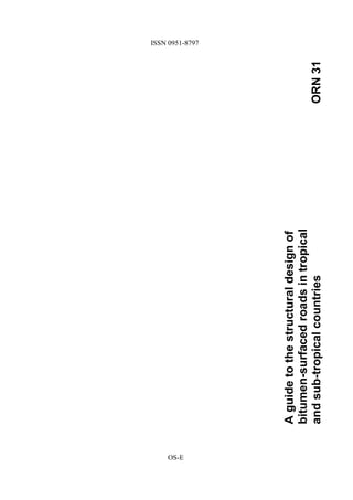 Overseas road note 31 | PDF