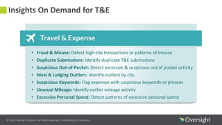 Oversight Insights on Demand Overview | PPTX
