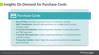 Oversight Insights on Demand Overview | PPTX