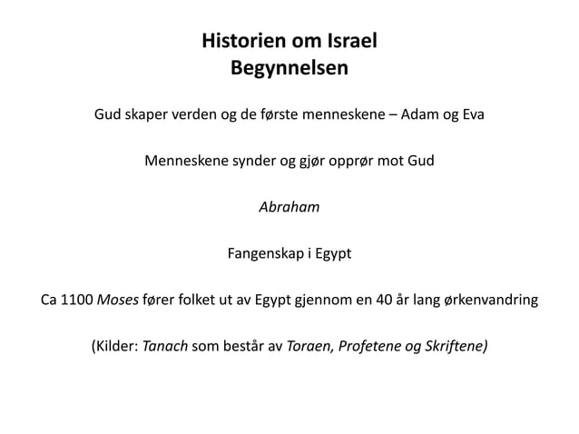 Oversikt Over Kristendommen 1 | PPTX