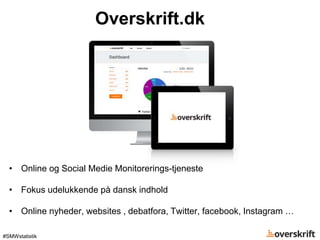 Overskriftdk om danskernes brug af hashtags | PPT