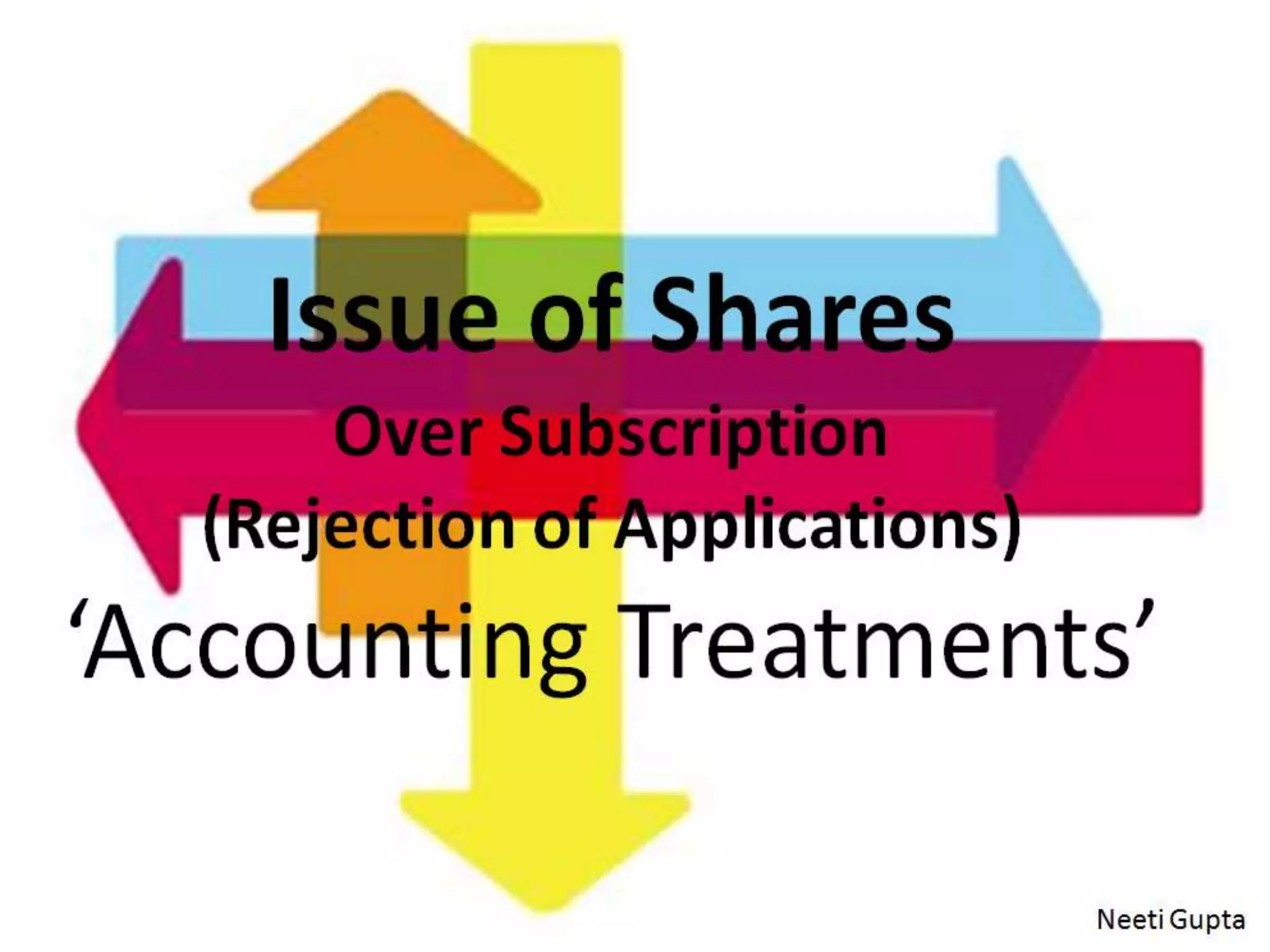 Over subscription ( Rejection of Application received in excess) | PPTX