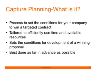 Overtake the government contract incumbent briefing | PPT