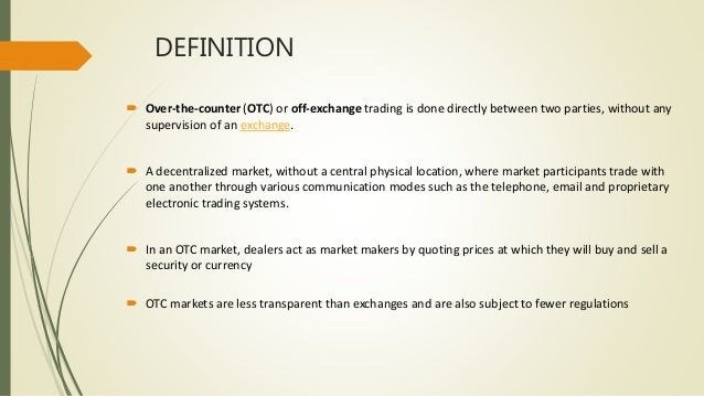 OVER THE COUNTER | PPTX