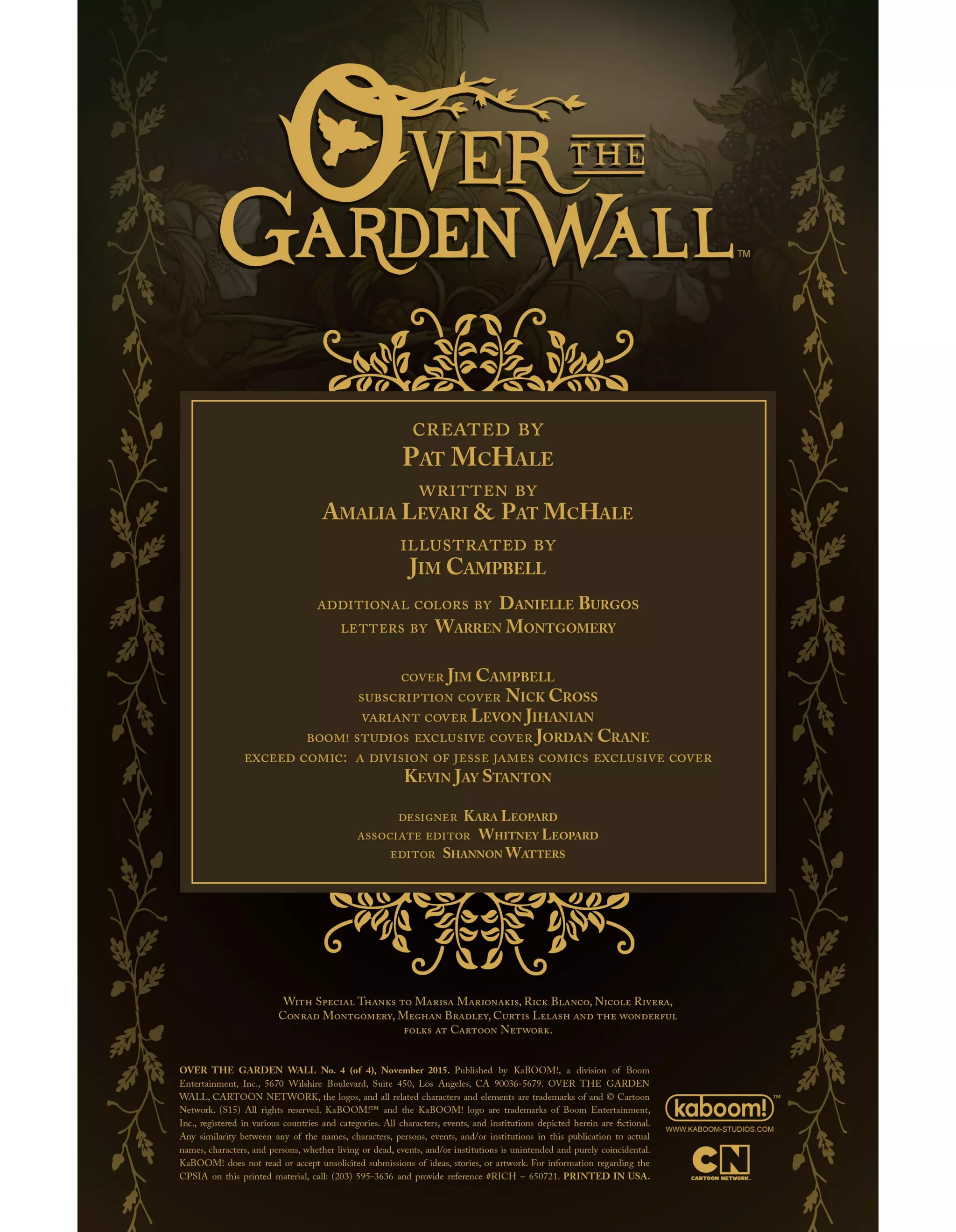Over the garden wall #4 | PDF