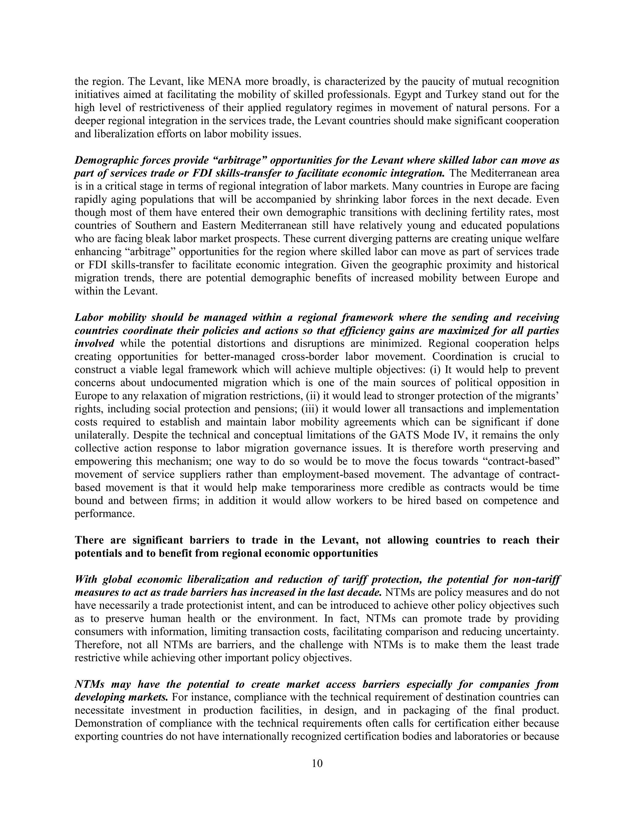 Over the Horizon: a New Levant (executive summary) | PDF