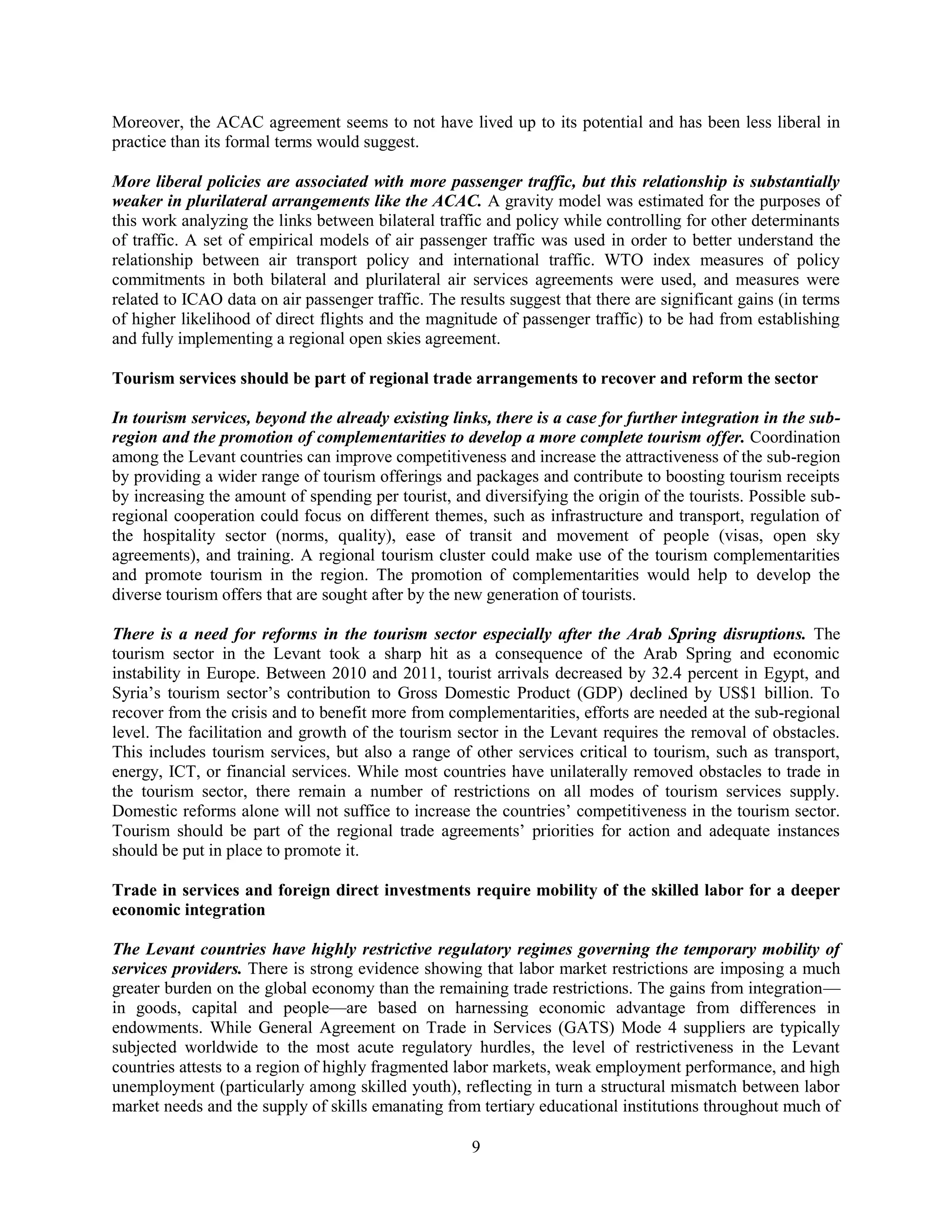 Over the Horizon: a New Levant (executive summary) | PDF