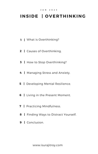Overthinking - eBook | PDF