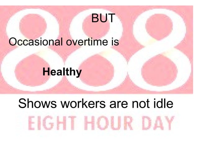 overtime the causes and Effects | PPT