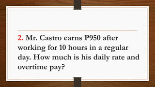 Overtime Pay presentations and materials | PPTX