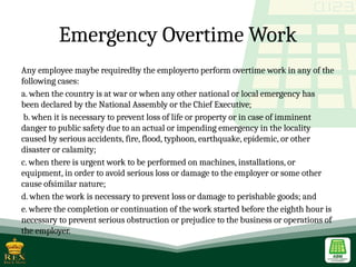 Understanding Overtime Pay and Its Variables | PPTX